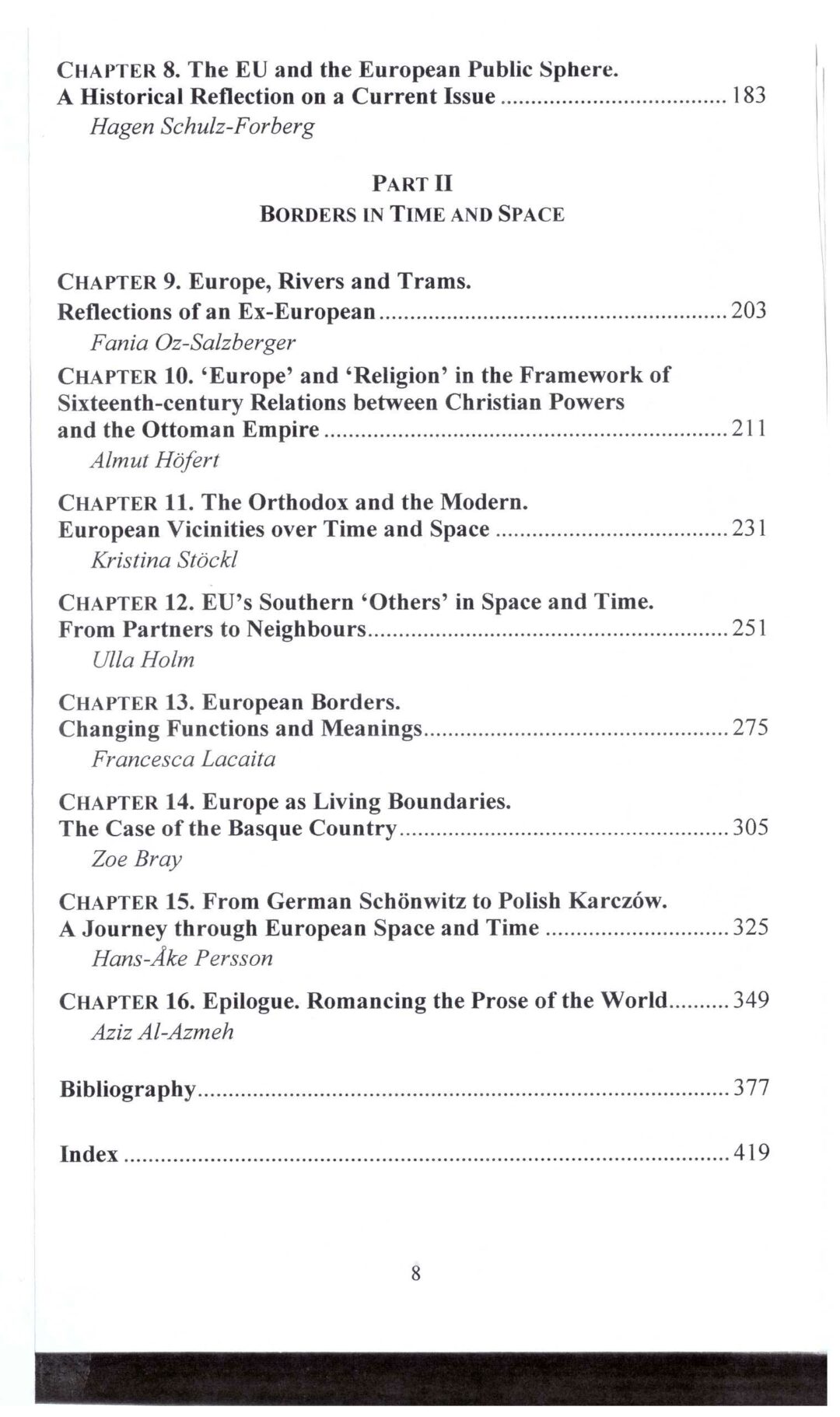 Reflections on Europe - Bo Stråth